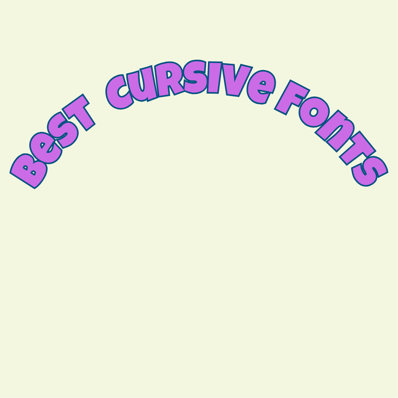 Best Cursive Fonts: Elegance in Every Stroke — FontsArena