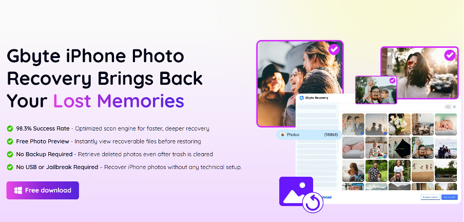 How to Restore Lost Photos on iPhone (2025 Guide) — FontsArena